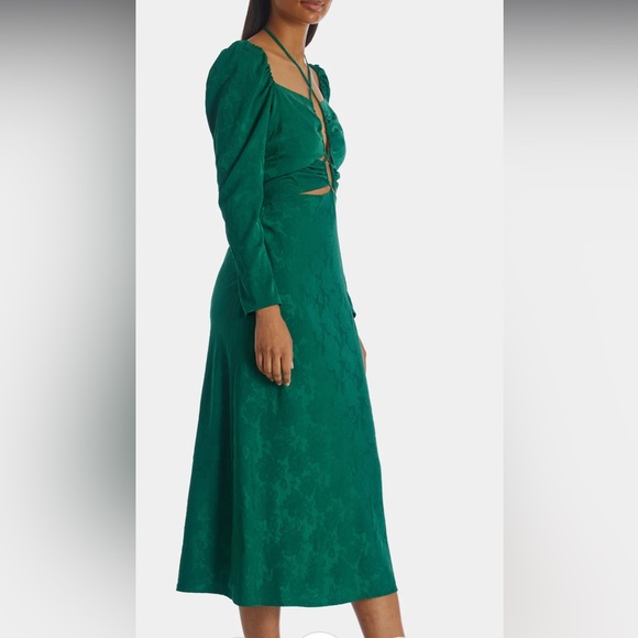 Wayf | Dresses | Nwot Wayf Halter Cut Out Midi Dress | Poshmark